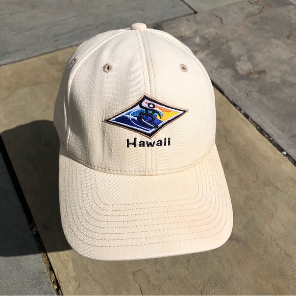 Vintage | Accessories | Vintage 9s Hawaii Flexfit Style Fitted Hat ...